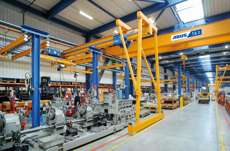 Halbportalkran: Traglast bis 10 t | ABUS Kransysteme