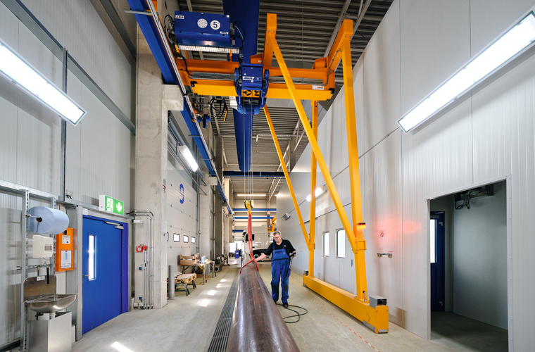 Halbportalkran: Traglast bis 10 t | ABUS Kransysteme