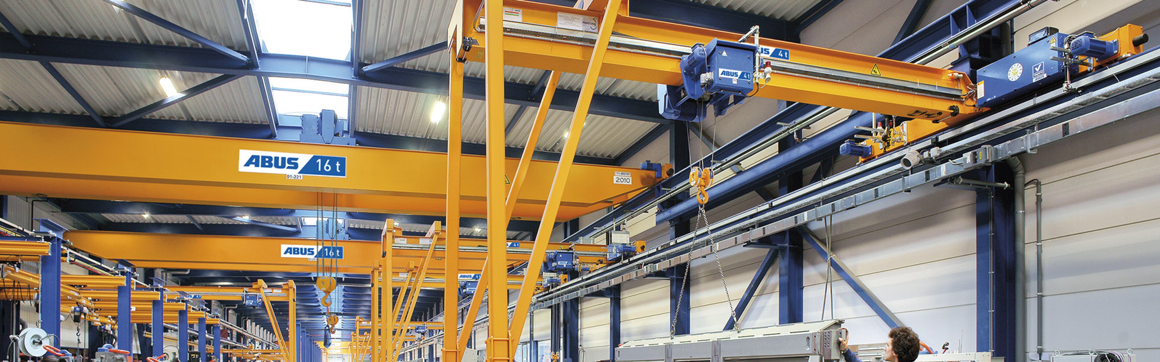 Halbportalkran: Traglast bis 10 t | ABUS Kransysteme