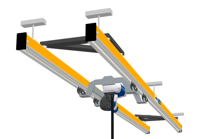Hängebahn: Modulare Transportlösung | ABUS Kransysteme