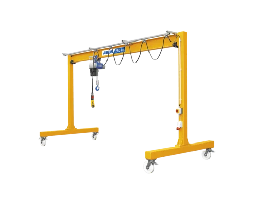 Portalkran mobil: Tragfähigkeiten bis 2 t | ABUS Kransysteme